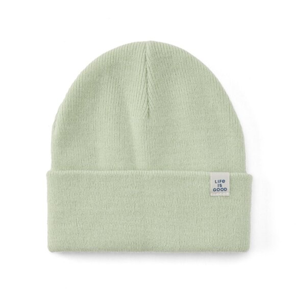Life Is Good | Accessories | Life Is Good Solid Color Cuff Beanie Hat ...